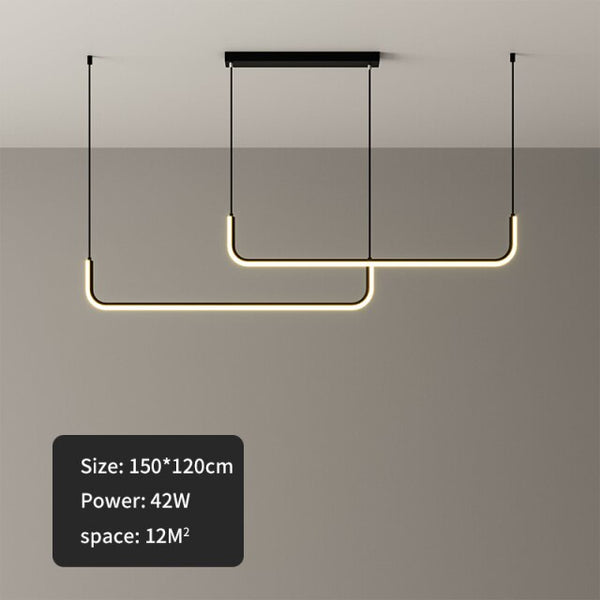 Minimalist LED Hanging Bar Light – RLX Design